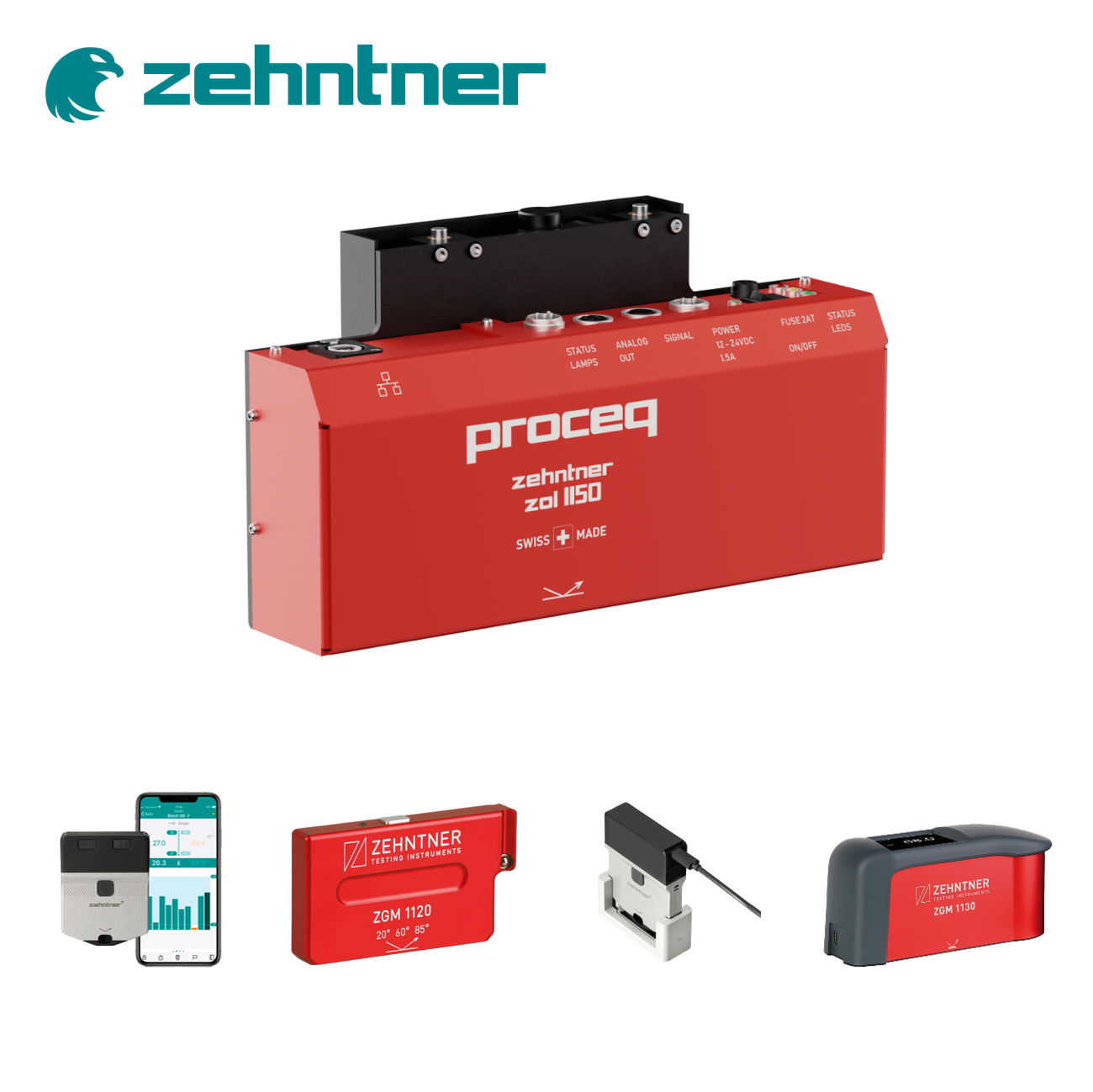Zehntner ZOL 1150 Inline Glanzmessgerät - Schnettler Technologies